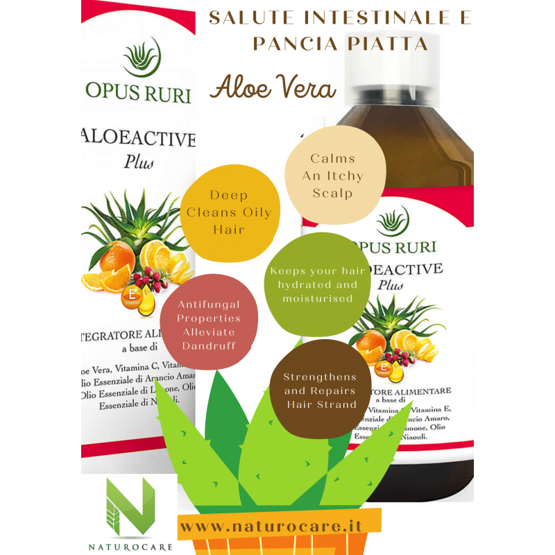 Aloeactive Plus utile a chi ha problemi digestivi, di reflusso Detox